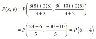 Image result for Section Formula Derivation Class 11