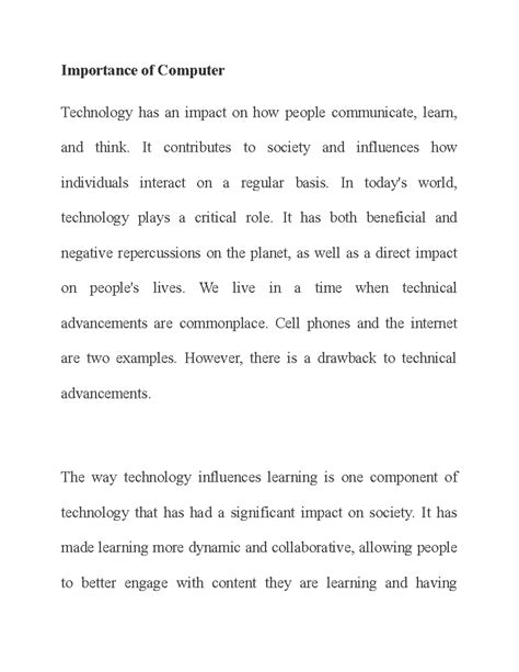 Image result for Importance of Using Computer