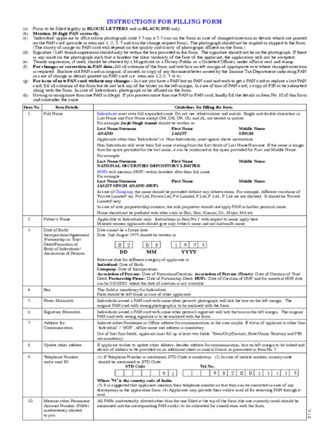 Image result for Pan Card Application Form