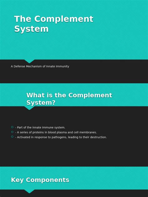 Image result for Complement System Types