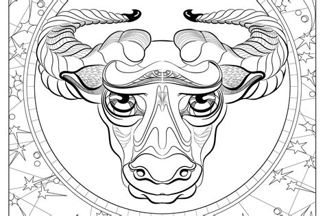 Image result for Taurus Coloring Pages