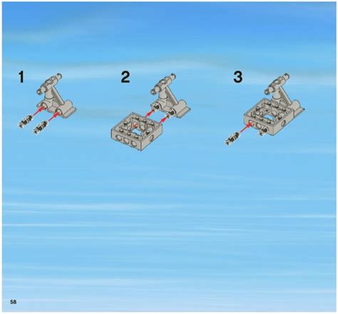 LEGO Instructions for set 3367 Space Shuttle, City - Space