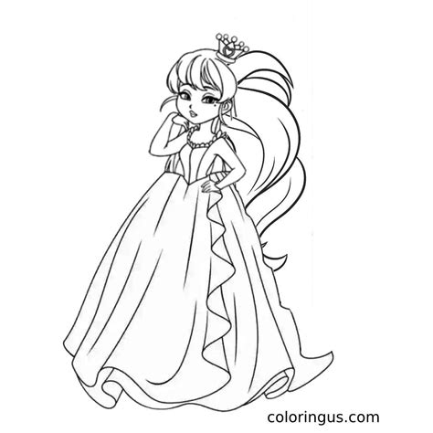 Image result for Princess Cartoon Coloring