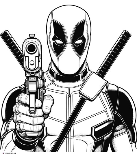 Image result for Deadpool Colossus Coloring Pages