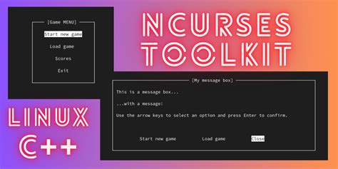 Image result for Linux C++ Ncurses Example