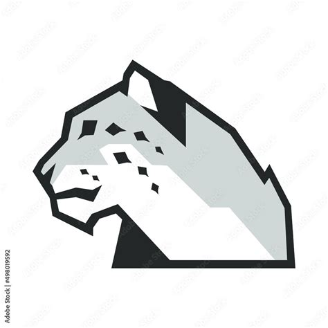Image result for Snow Leopard Side View