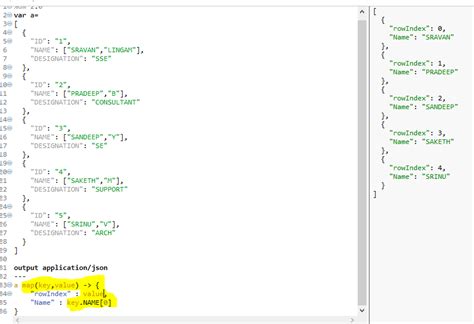Image result for Dataweave Map Object Examples with Attributes