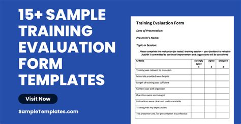 Image result for Training Class Evaluation Form Sample