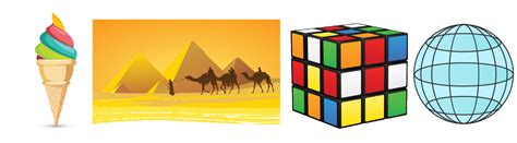 Image result for Solid Shapes Examples