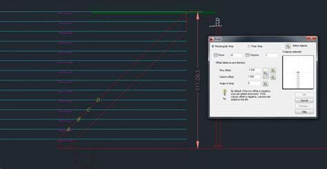 Image result for Make Stair Section in CAD Using Array