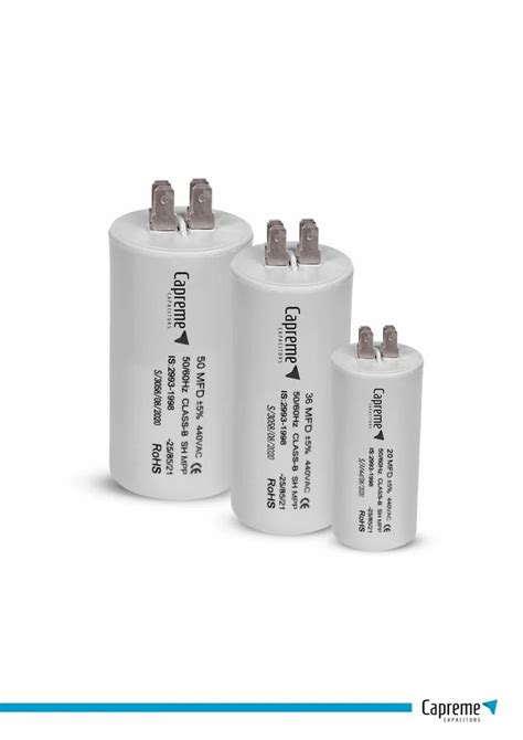 Image result for Round Motor Run Capacitor