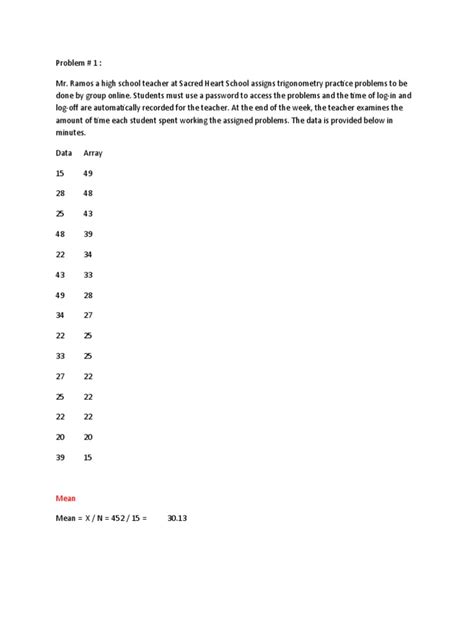 Image result for Statistics Math Problems