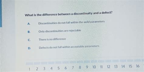 Image result for Difference Between Discontinuity and Defect