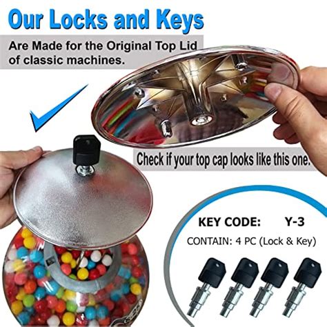Image result for Exploded View of Gumball Machine Lock