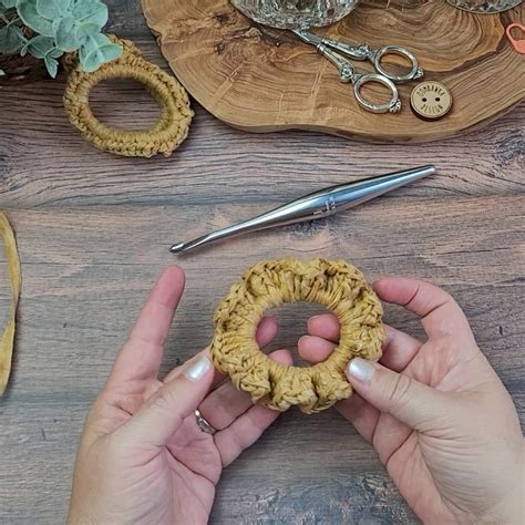 Image result for Crochet Pattern for Scrunchie
