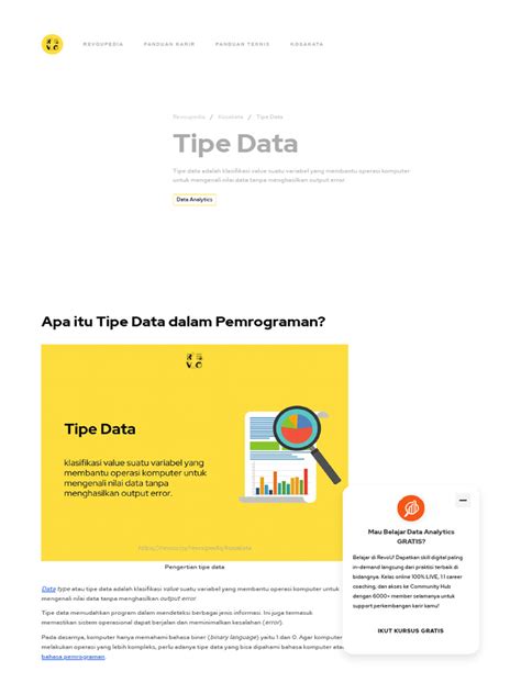 Image result for Tipe Data
