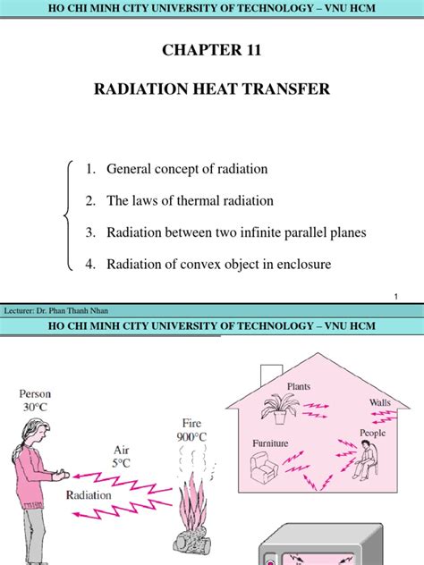 Chapter 11 - Radiation Heat Transfer | PDF | Electromagnetic Radiation ...