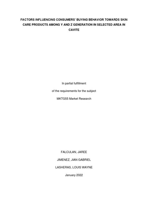 Image result for Research Output Sample