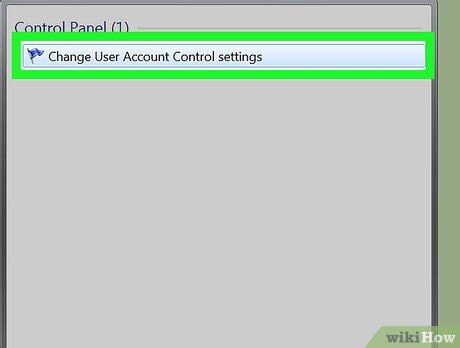 Image result for Turn Off User Account Control