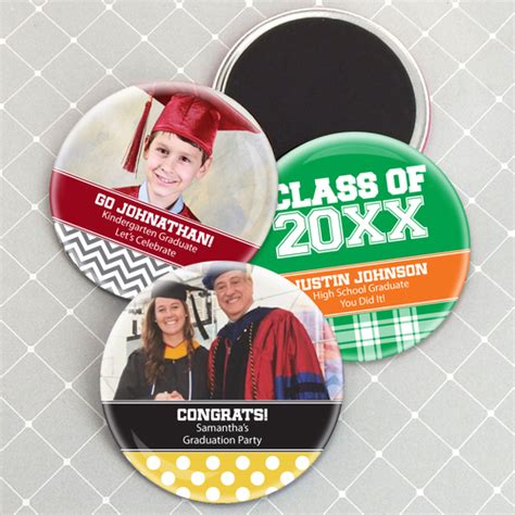 Personalized Graduation Magnets (2.25")-DD-1535500 - Famous Favors
