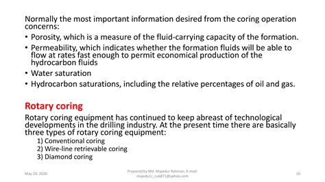 Image result for Coring Sample