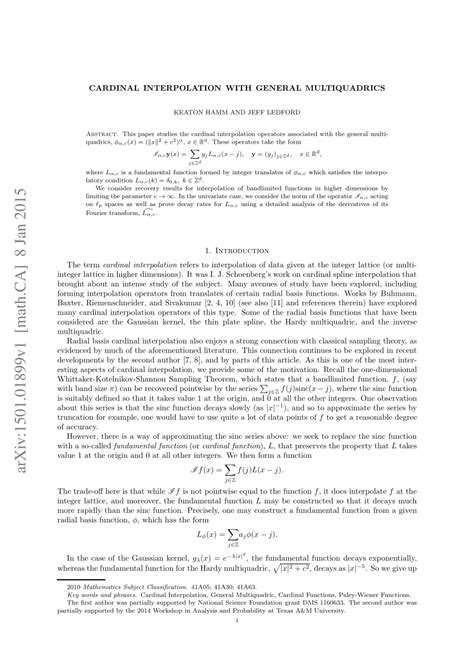 Image result for Cardinal Interpolation