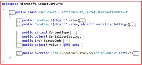 Image result for Generar Un JSON C# .Net Core