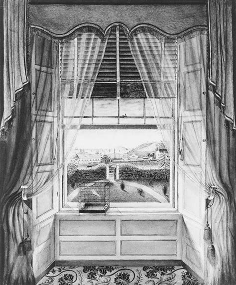 Image result for View From a Window Drawing