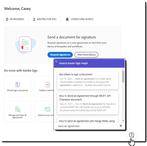 Image result for How to Set Up Adobe Sign