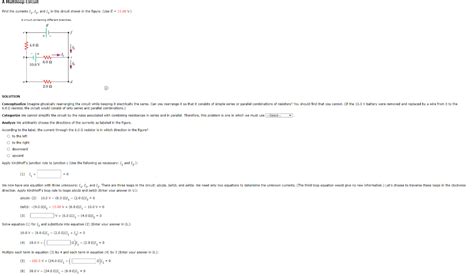 Image result for Multi-Loop Circuits Finding Currents
