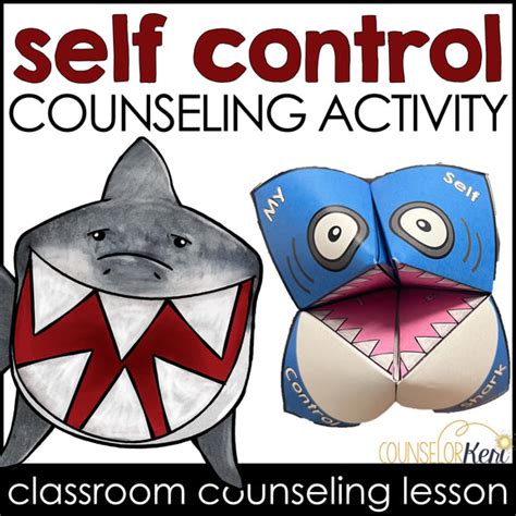 Image result for Self-Control Activity