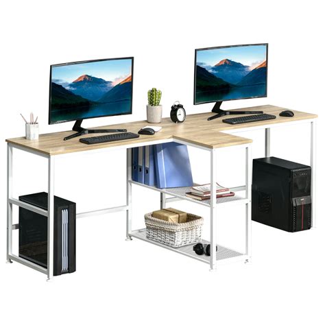 Image result for Two Computer Desk