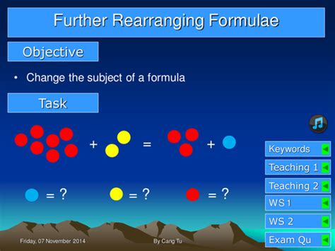 Image result for Rearranging Formula Advanced