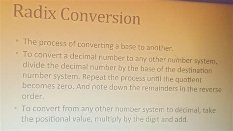 Image result for Radix Base Conversion