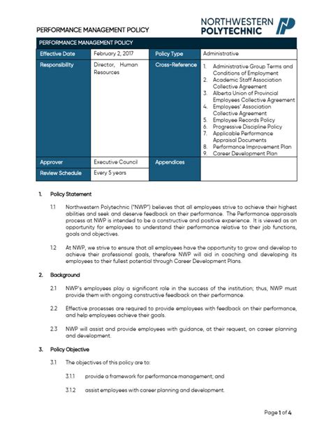 Image result for Performance Management Policy