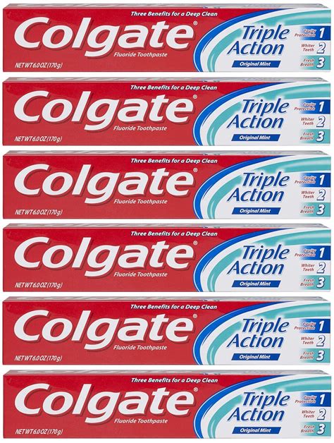 Image result for Colgate Triple Action Toothpaste