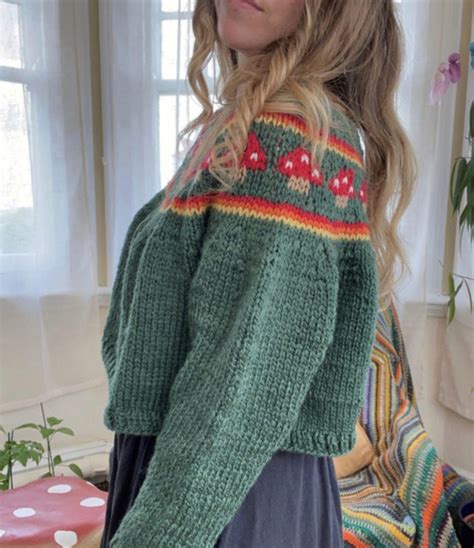 Image result for Knitting Colour Work Toadstool Pattern