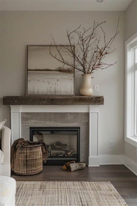 Image result for Rustic Mantel