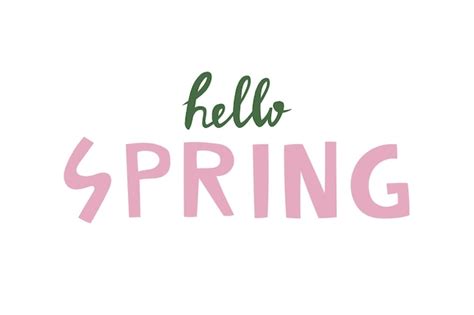 Image result for Hello Spring Funky Letters