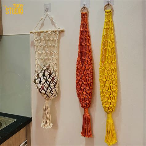 Image result for Potato Storage Macrame Tutorial