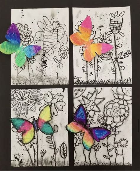 Image result for First Grade Spring Art Lesson