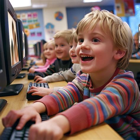 Image result for Kid Playing On Computer