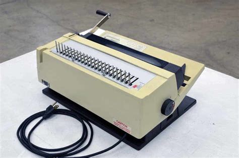 Image result for GBC Binding Machine Instructions