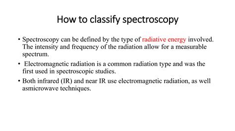 Image result for Spectroscopy Types