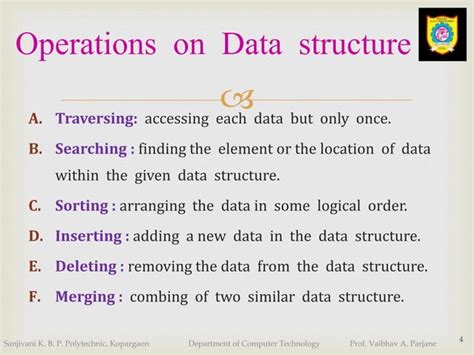 Image result for Operation On Data Structure