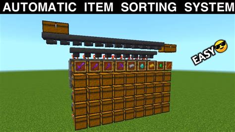 Image result for Minecraft Automatic Sorting System Small