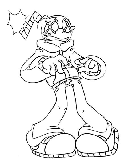 Image result for FNF Coloring Pages