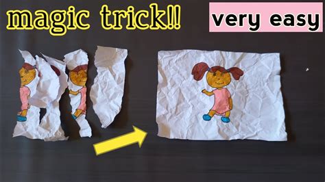 Image result for Easy Paper Magic Tricks