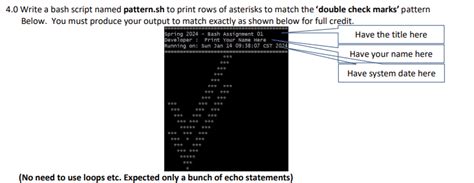 Image result for Shell Script to Print Pattern
