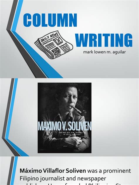 Image result for Column Writing Examples